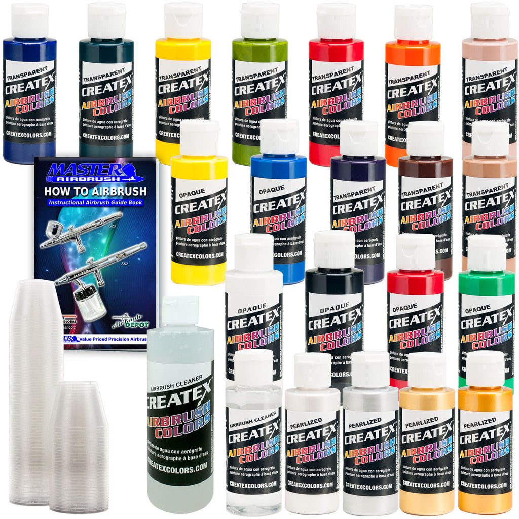Airbrush Paint Createx Colors Kits & Sets — U.S. Art Supply