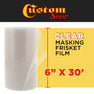 6" X 30' Clear Masking Film Clear Masking Film ***Rbl 275 — U.S. Art Supply