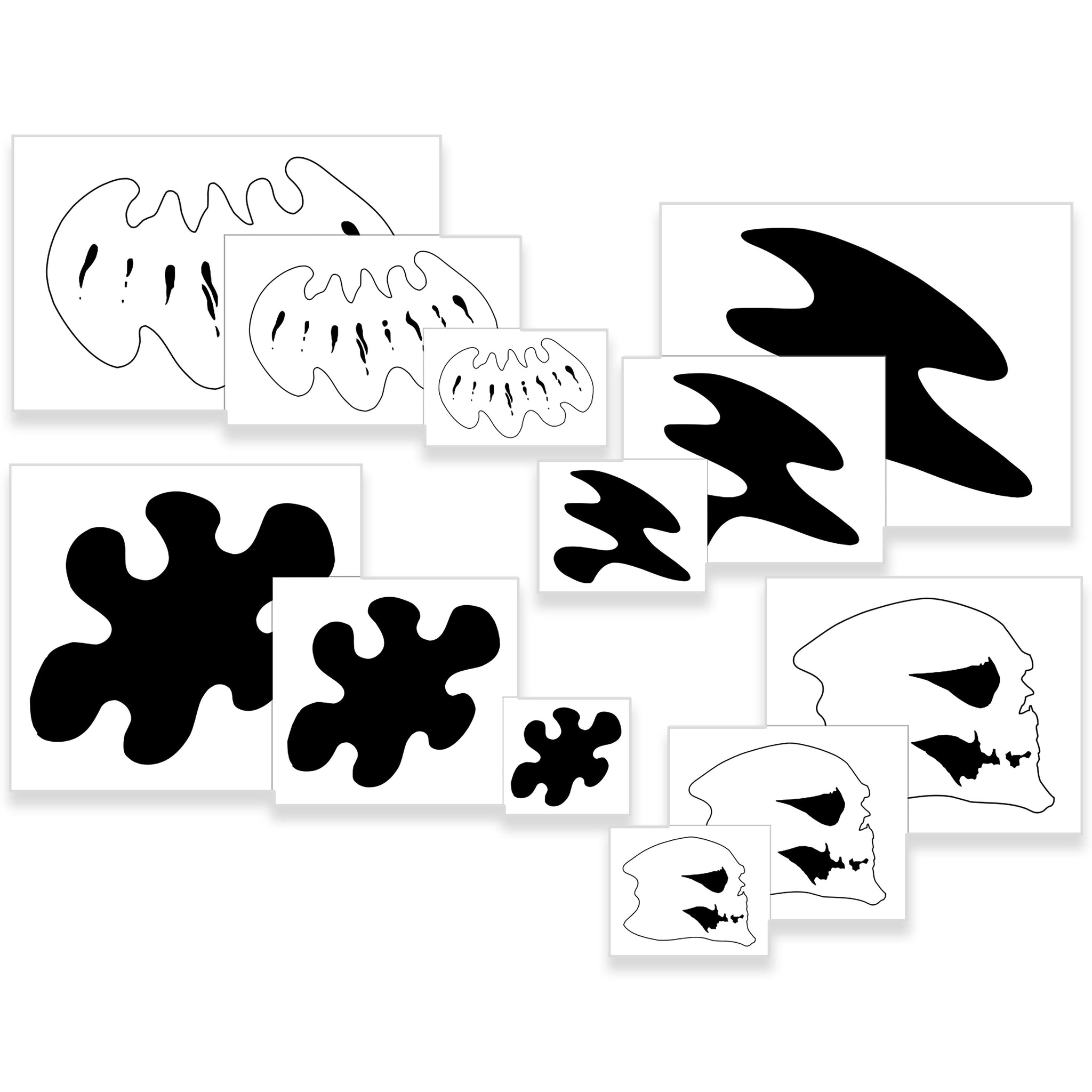 Airbrush Stencils — U.S. Art Supply