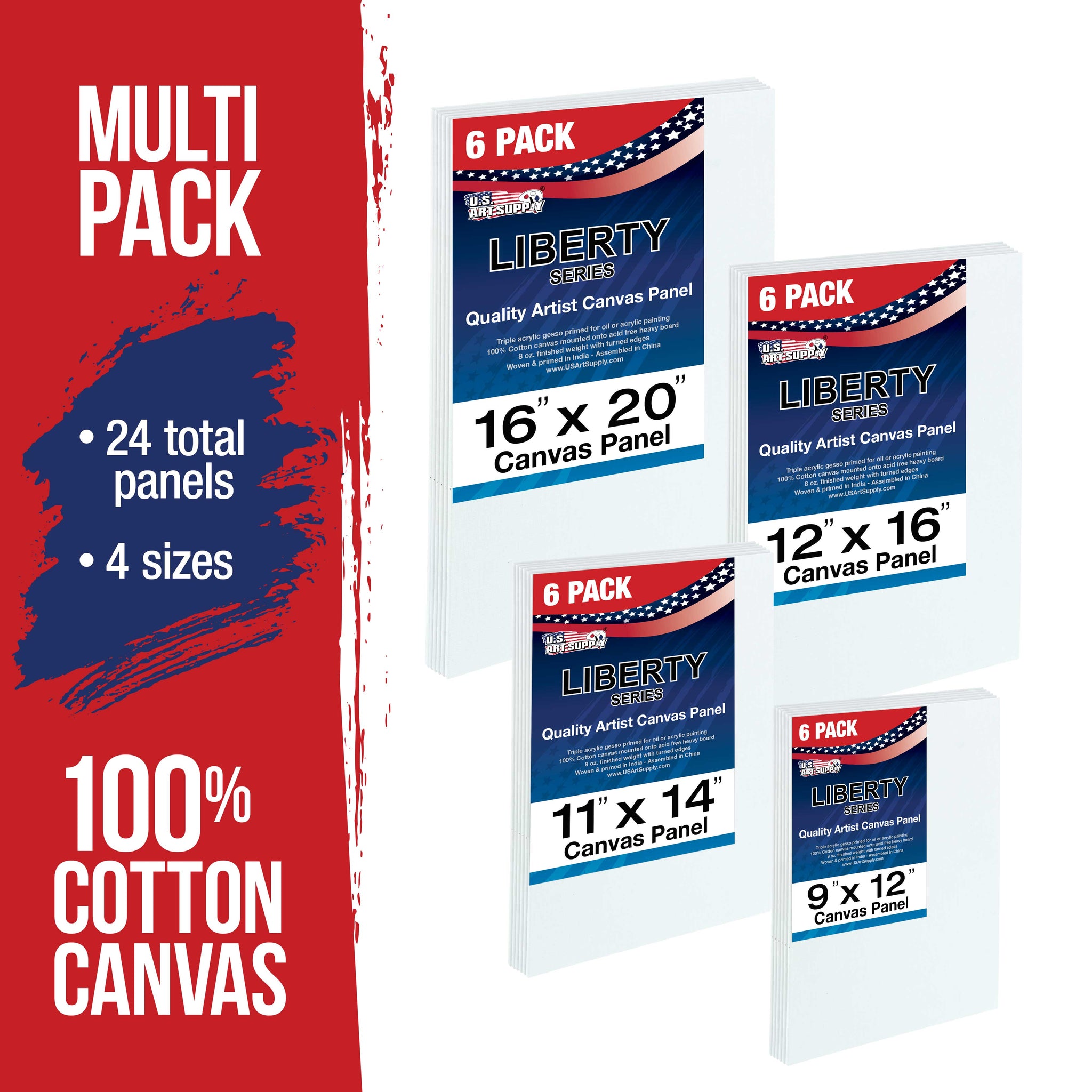 Canvas Panels — U.S. Art Supply