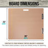 23 In. X 26 In. Wood Field Sketch Board With Metal Clip — U.S. Art Supply