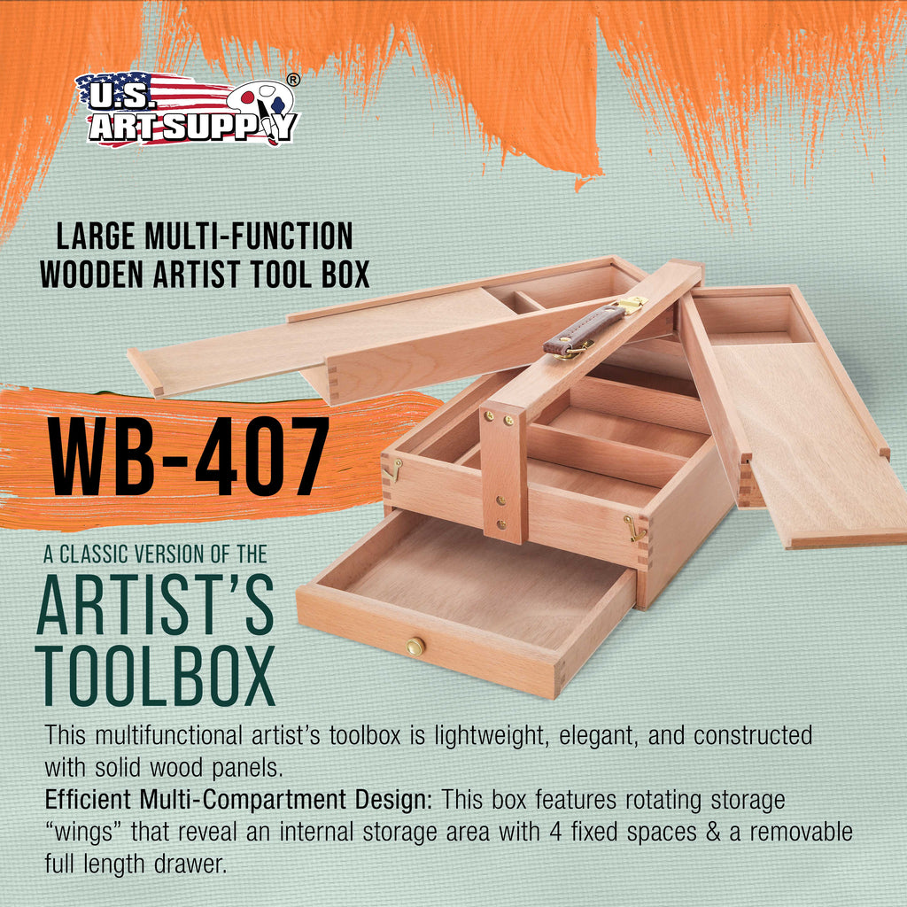 Wood Storage Boxes — U.S. Art Supply